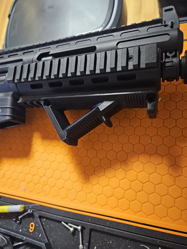 AFG Angled Fore Grip Ergonomic Picatinny Foregrip - Free 3D Print Model ...