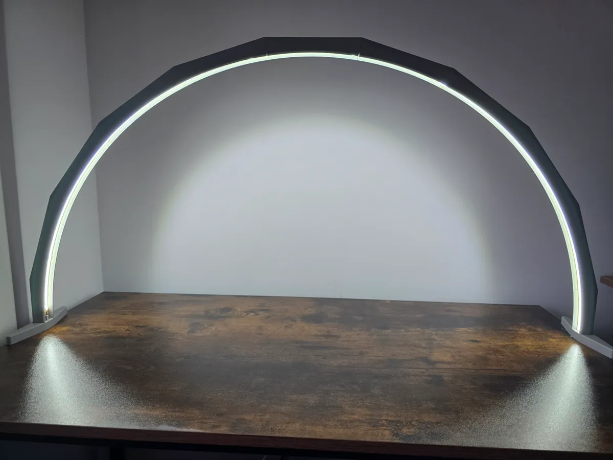 Overhead Arch Lamp for LED Strip - Free 3D Print Model - MakerWorld