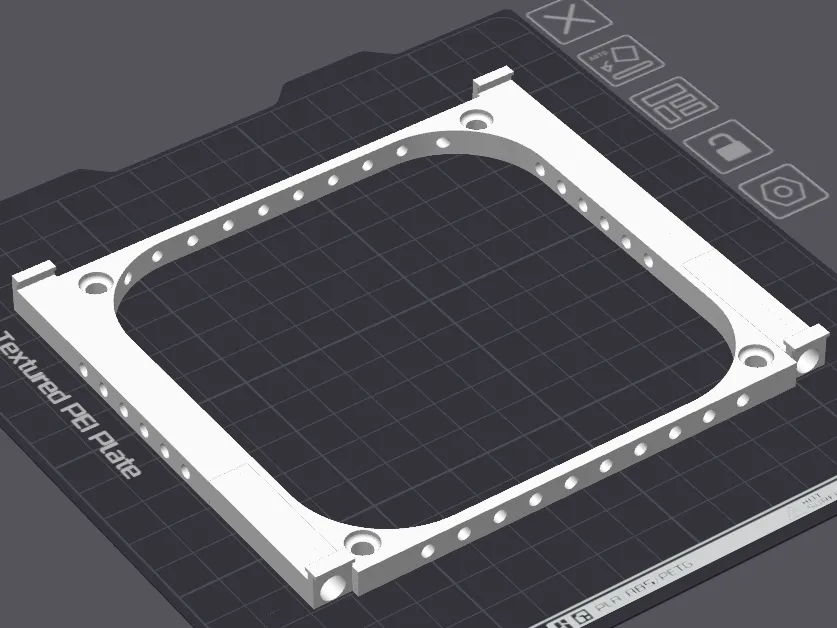 120mm GPU fan bracket by MiguelJasus - MakerWorld