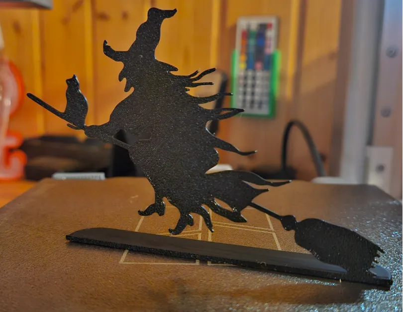 Halloween Witch Table Stand by 3D_Onkel MakerWorld: Download Free 3D Models