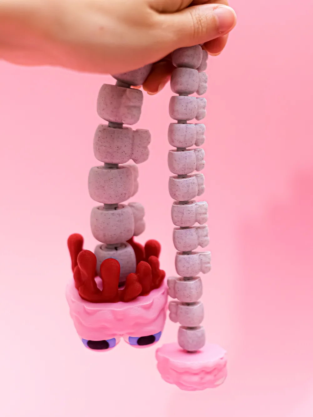 Modular Flexi Brainy Spine (Customizable Long) by Mrs. Nord MakerWorld ...