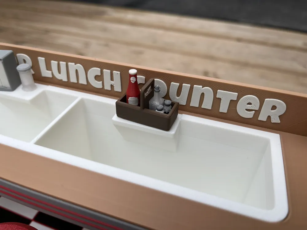 Critter Lunch Counter - Free 3D Print Model - MakerWorld