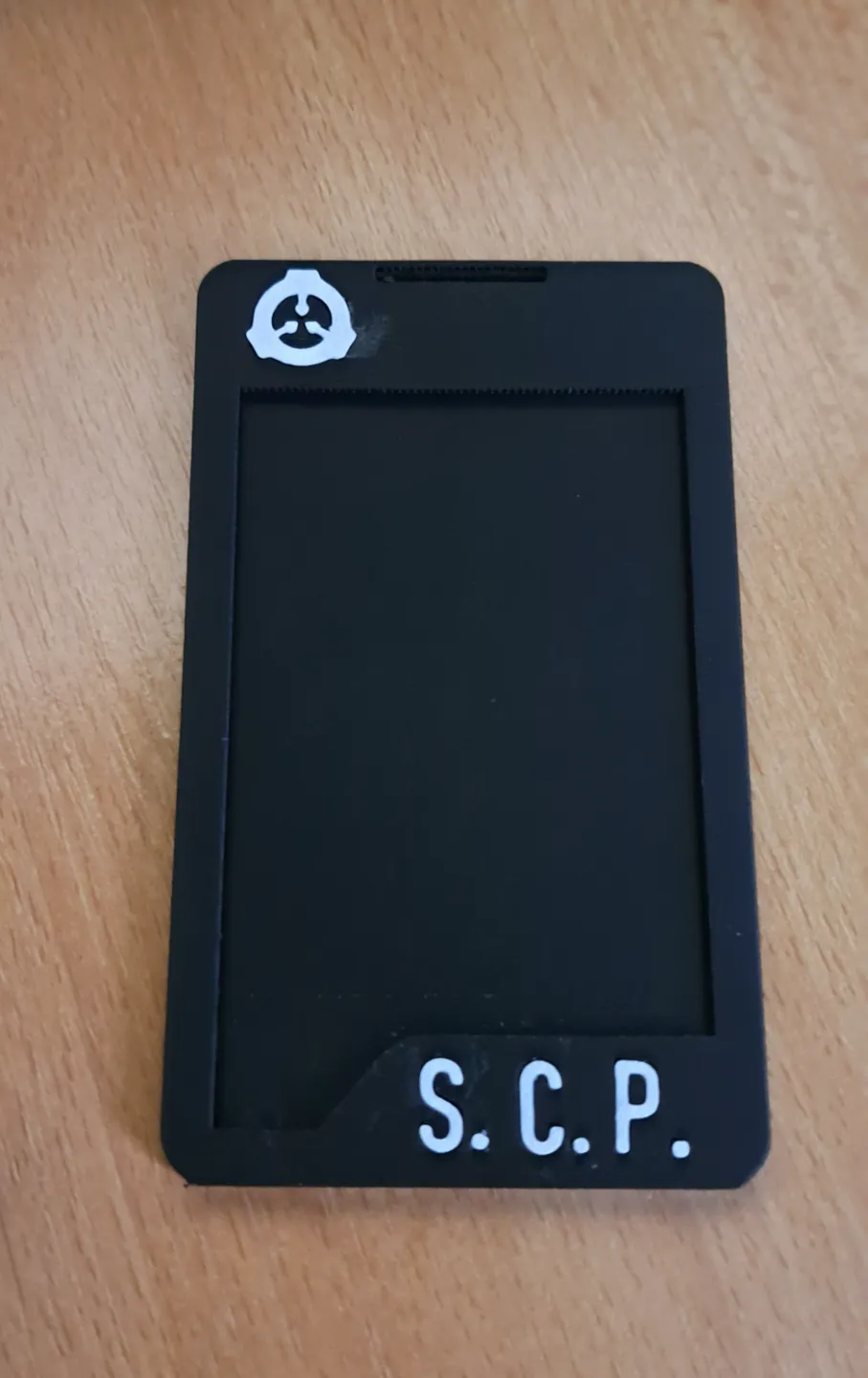 SCP Lanyard card holder by JackTWeirdWolf - MakerWorld