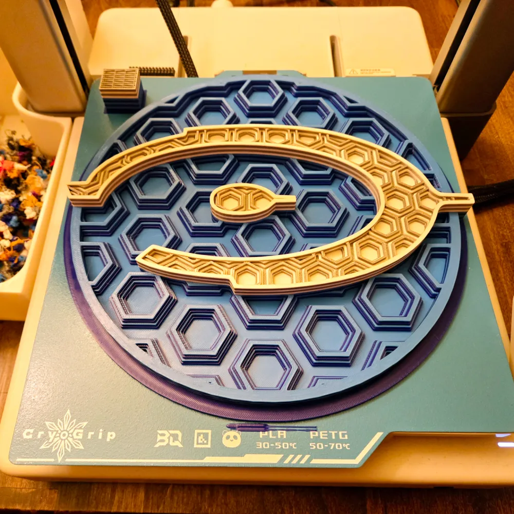 Halo Dimensional Mosaic by w3r3wolv3s MakerWorld: Download Free 3D Models