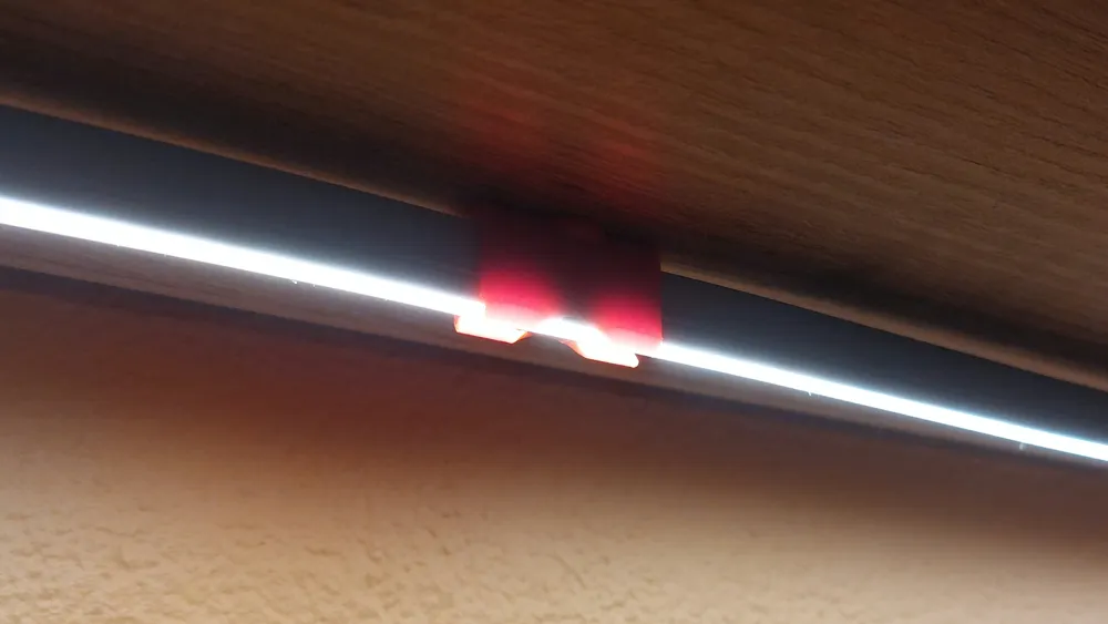 Silicone LED Strip Holder with Screw Hole by mihec.lebar - MakerWorld