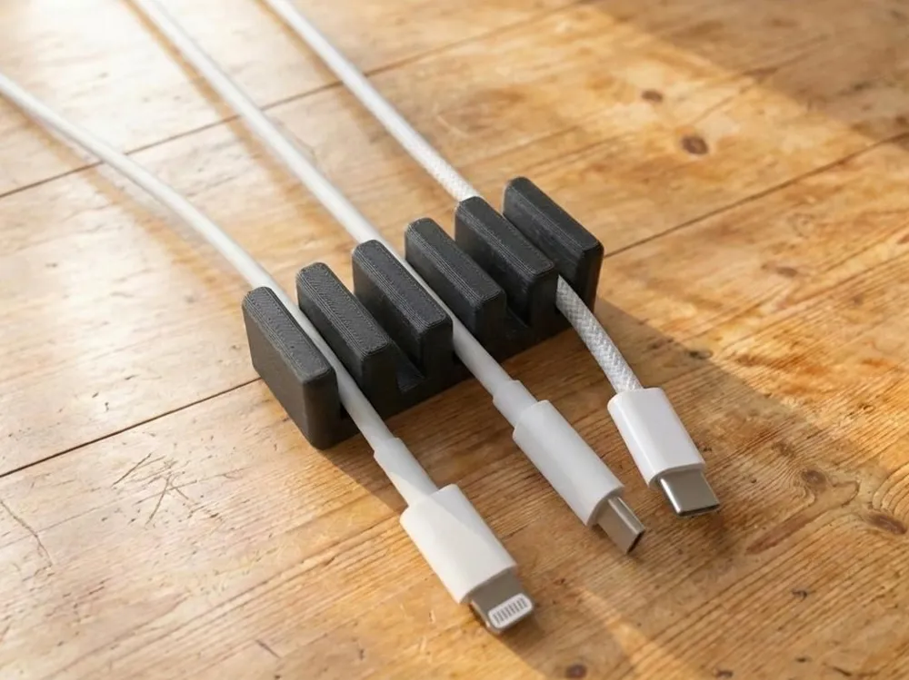 Cable Holder – Cable Organizer - Free 3D Print Model - MakerWorld