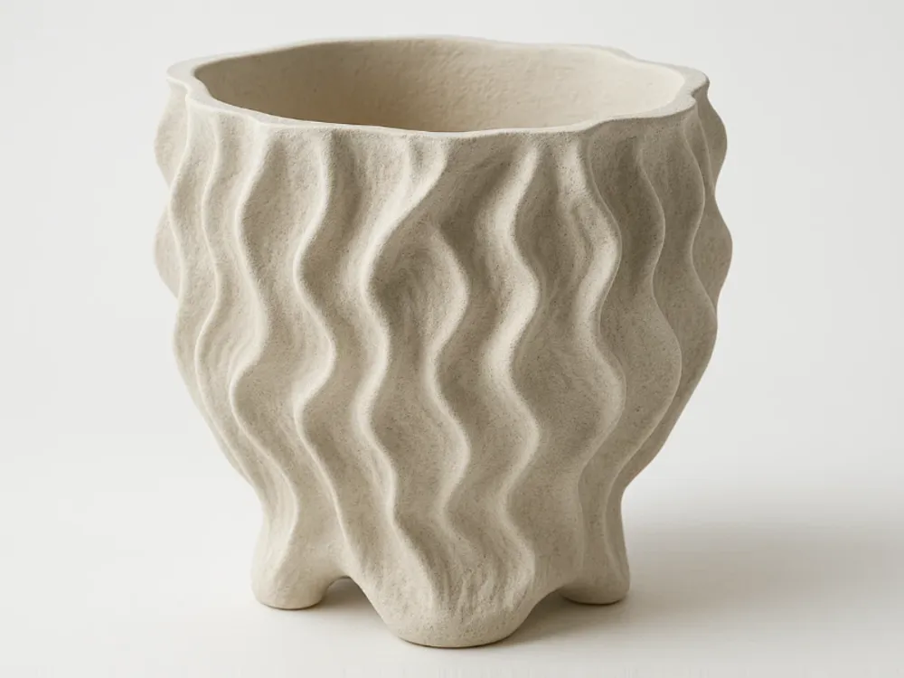 Alien Flower Pot 2 - Free 3D Print Model - MakerWorld