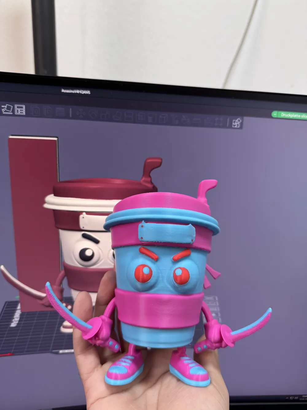 Cappuccino Assasino Brainrot Meme by AdamBlank MakerWorld: Download ...