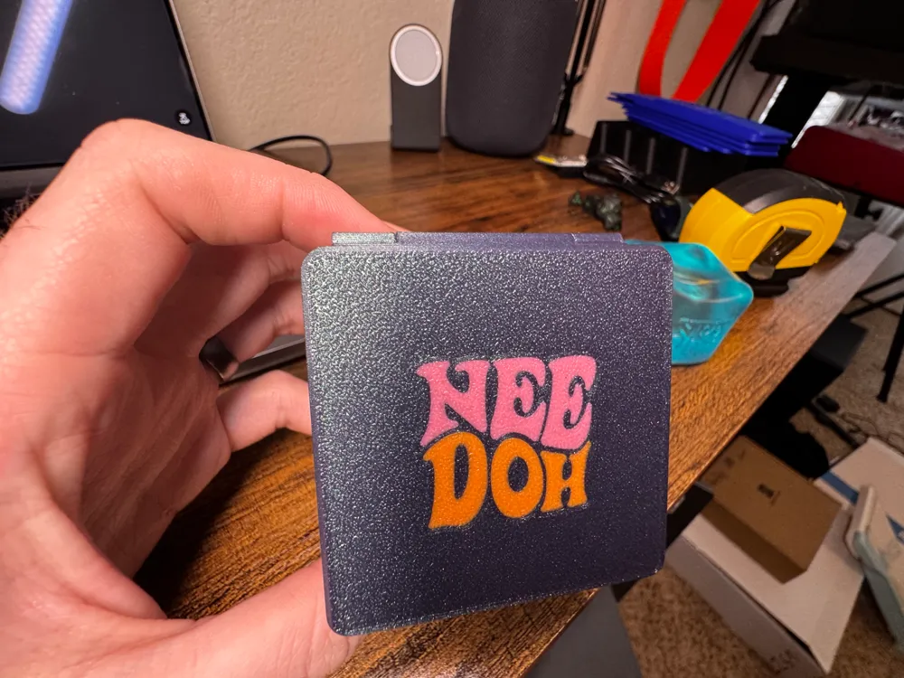 NeeDoh Hinged Storage Box w/ Magnetic Close - Free 3D Print Model ...