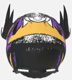 Vikings custom Helmet - Free 3D Print Model - MakerWorld