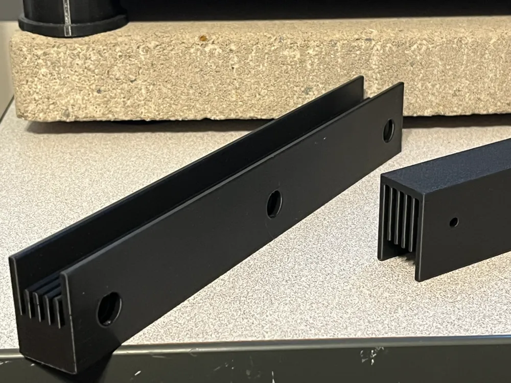 Under Table Bambu X1C/P1S Build Plate Storage by infamous61 - MakerWorld