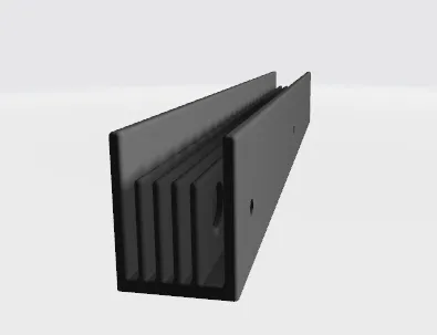 Under Table Bambu X1C/P1S Build Plate Storage by infamous61 - MakerWorld