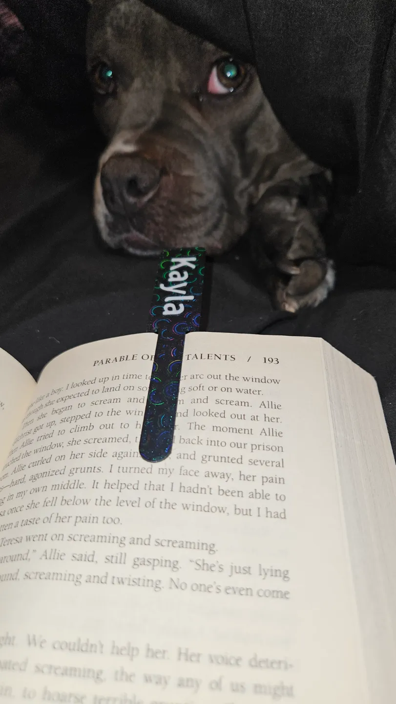 Bookmark with name - Kayla - Long - Make My Sign - Free 3D Print Model ...