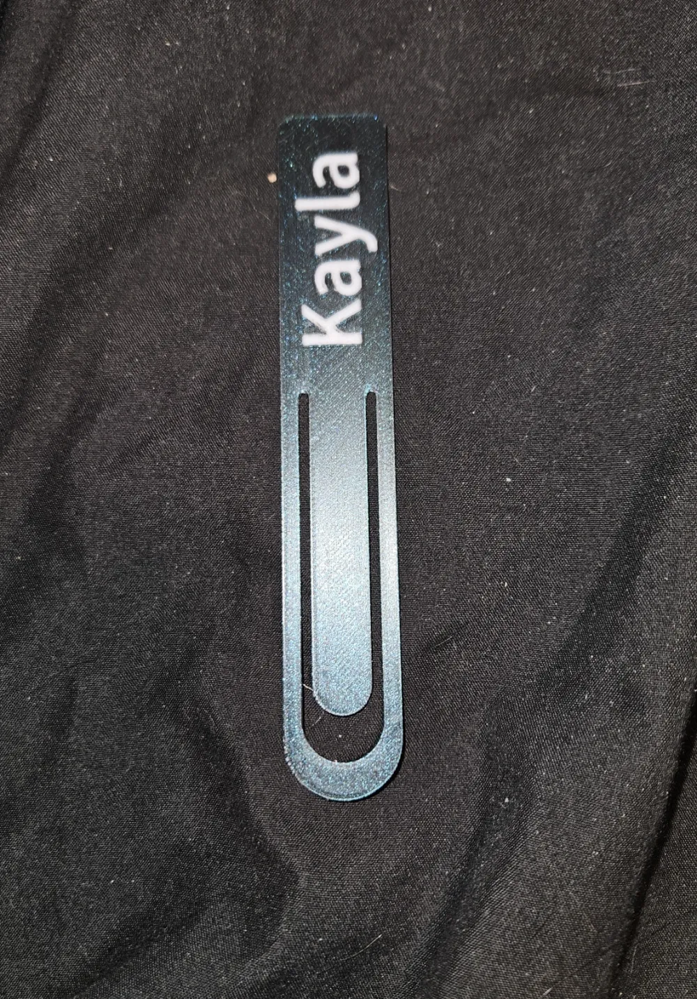 Bookmark with name - Kayla - Long - Make My Sign - Free 3D Print Model ...