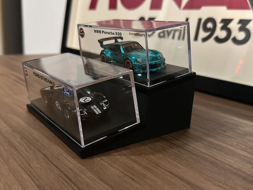 Hot Wheels display stand (magnetic) - Free 3D Print Model - MakerWorld