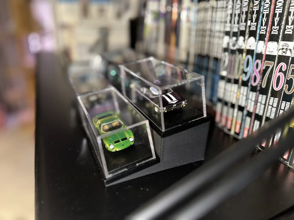 Hot Wheels display stand (magnetic) - Free 3D Print Model - MakerWorld