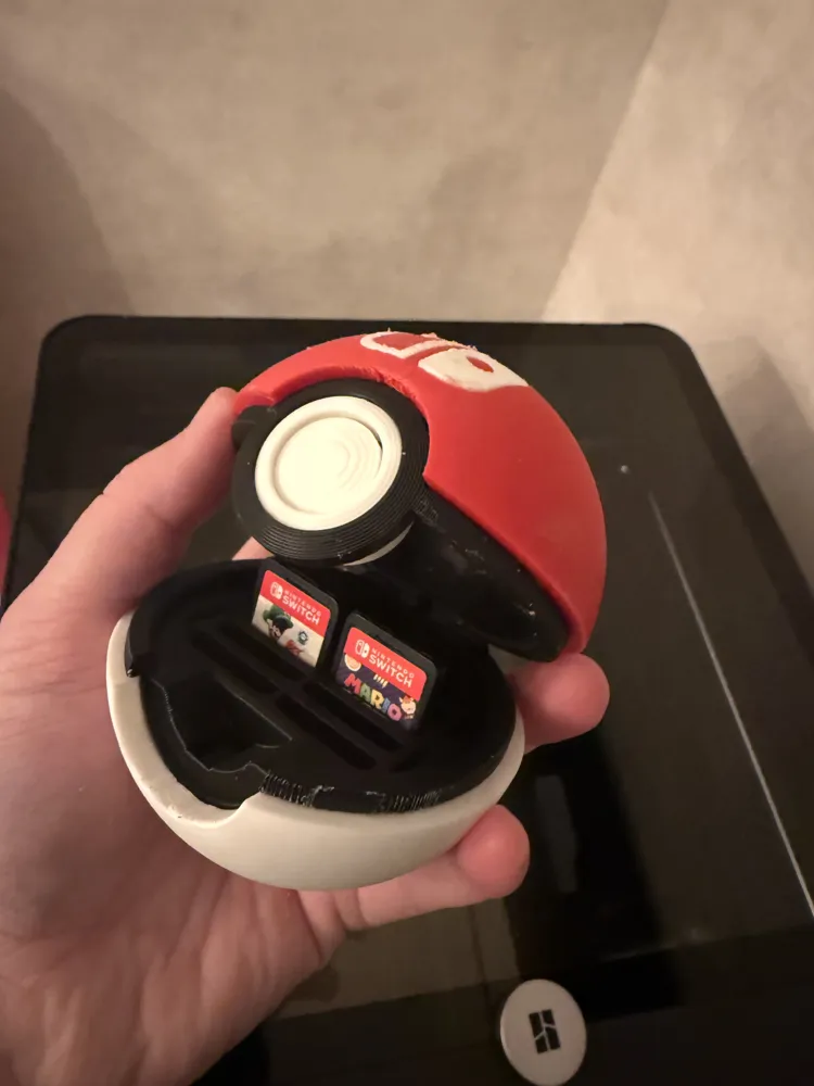 Cartuchera pokeball para Nintendo Switch SIN AMS - Modelo de impresión ...