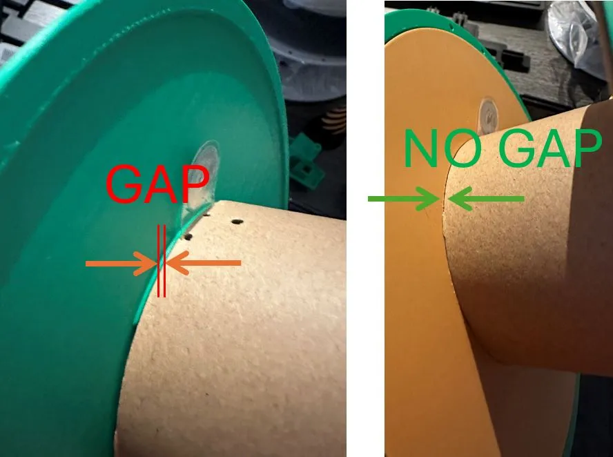 Bambu Spool Gap Spacer by SnowMan77 - MakerWorld