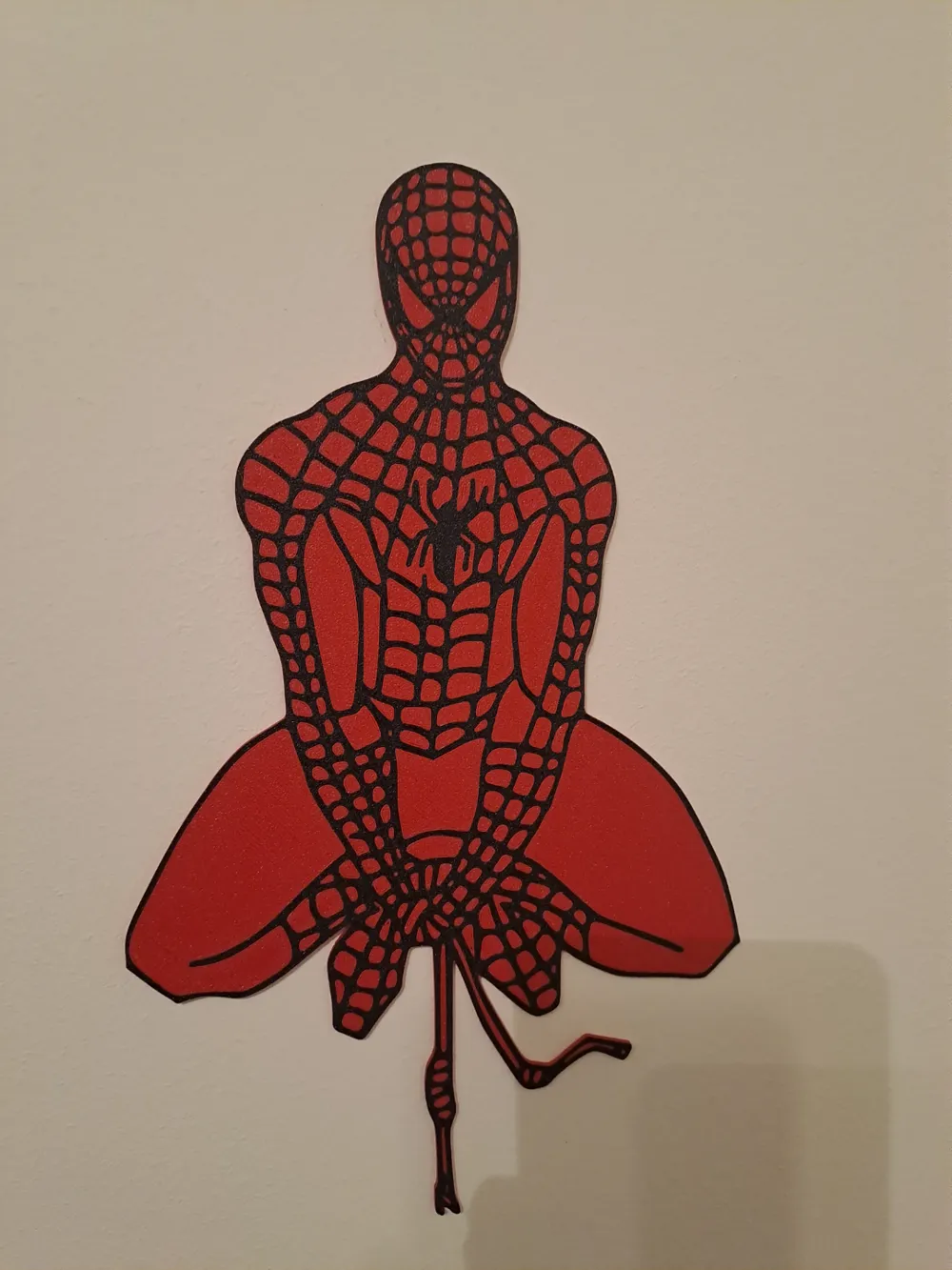 Wall art Spider Man, line art spider man, 2d art spider man, spider man ...