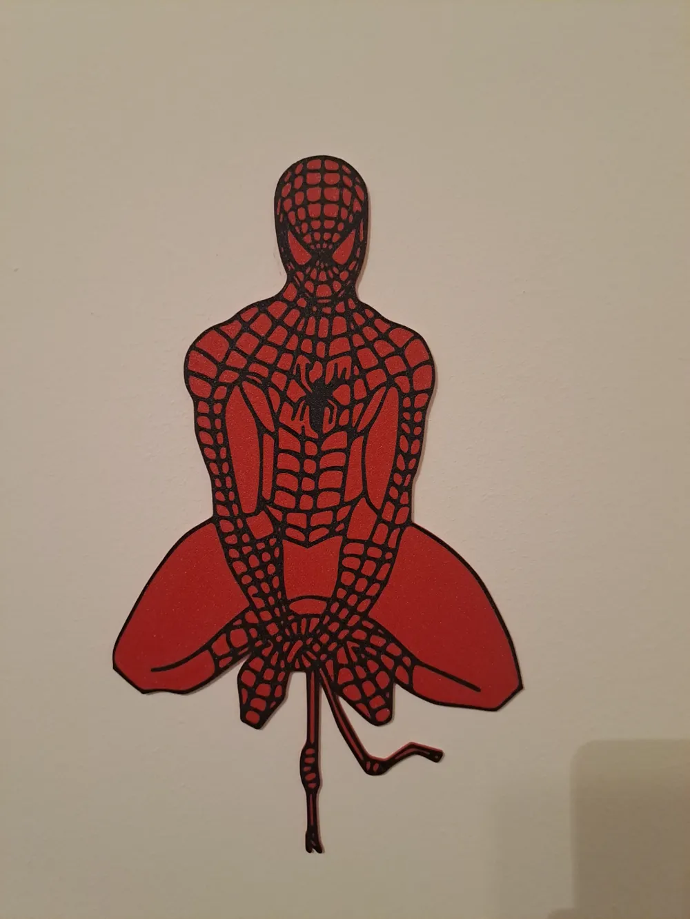 Wall art Spider Man, line art spider man, 2d art spider man, spider man ...