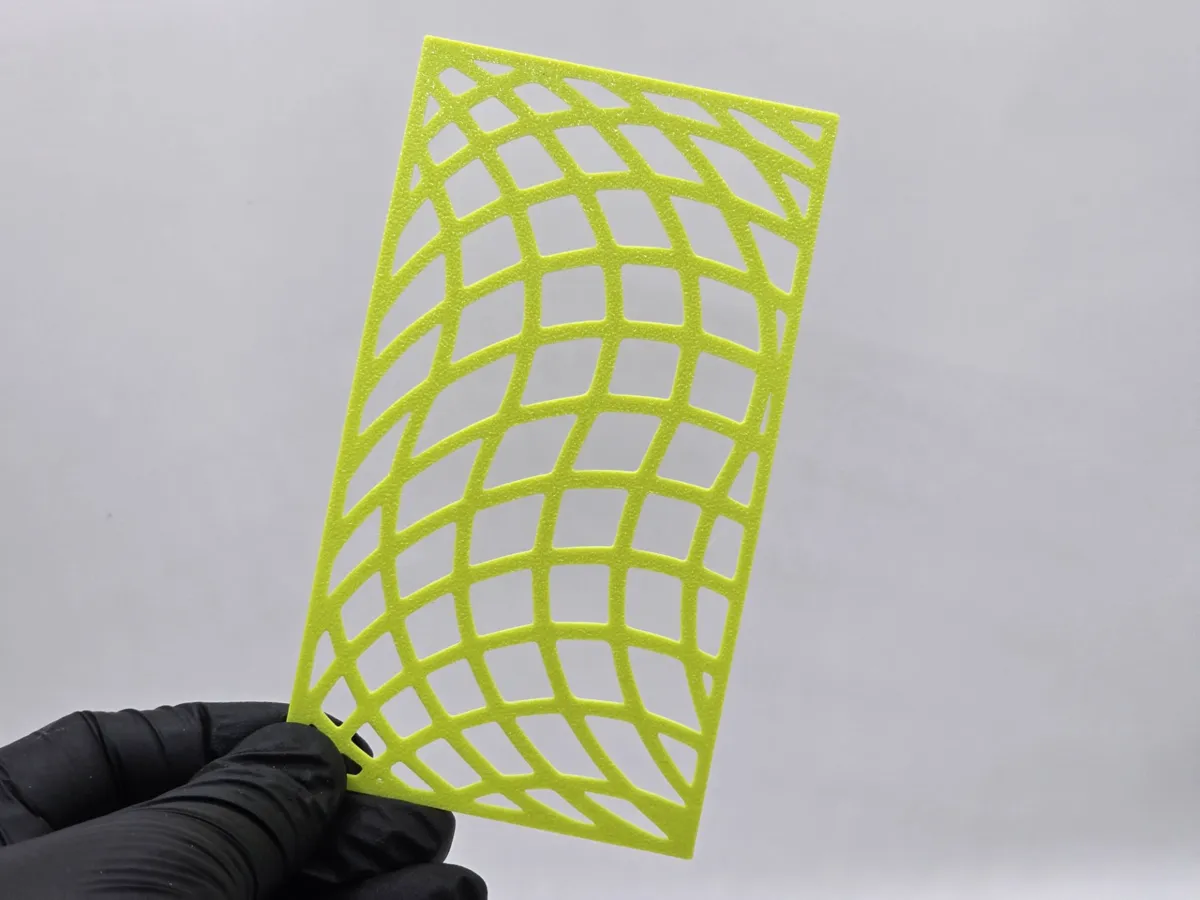 Wavy Curved Squares Stencil Pattern Template - Free 3D Print Model ...