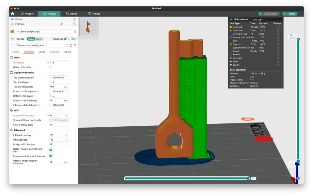 Interior door key - LOB 10 / HOBES 7 by zemistr - MakerWorld