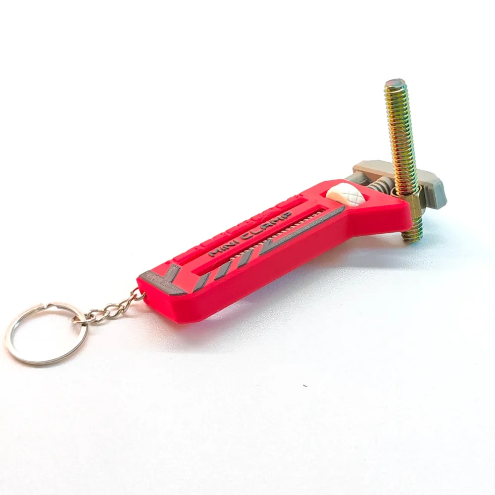 Mini Clamp Keychain by 3D Paint Lab MakerWorld: Download Free 3D Models