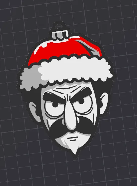 Borat Grognon de Noël by ZipZapPrint - MakerWorld