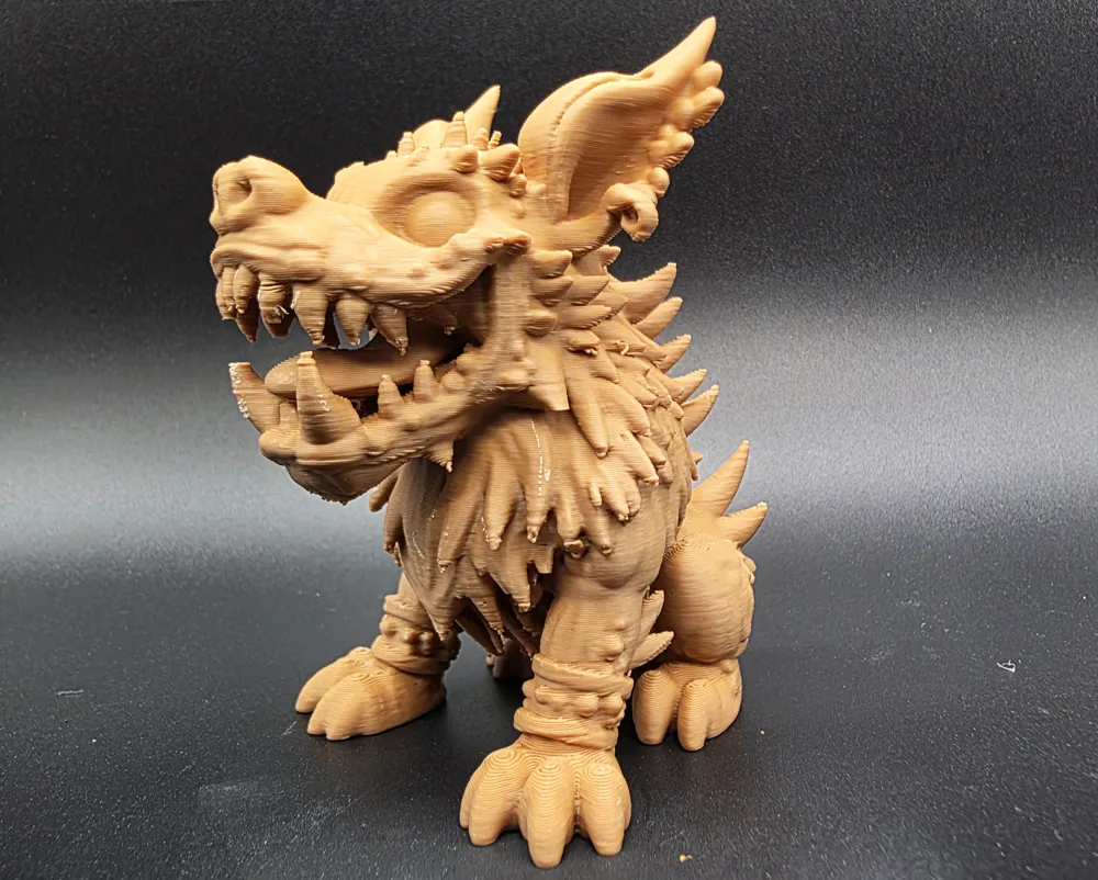 Happy Dog Monster by The Overthinker MakerWorld: Download Free 3D Models