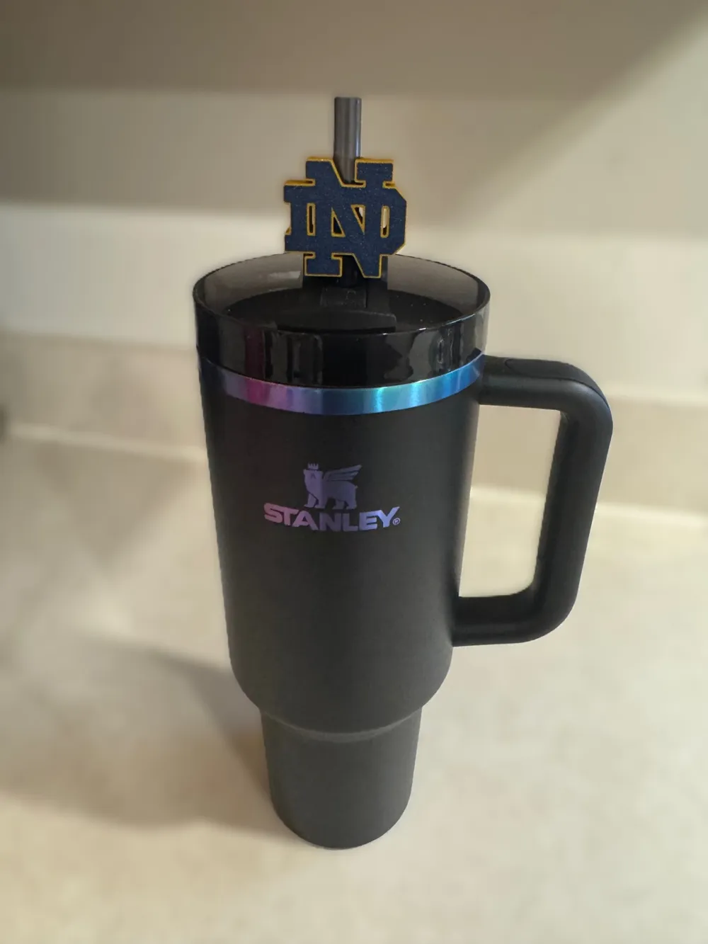 Notre Dame Fighting Irish Stanley Cup Straw Topper by Carman3D ...