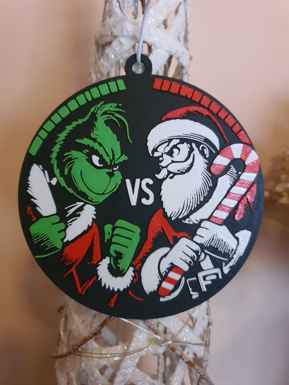Grinch VS Santa Claus Set just 4 colors by zz3d MakerWorld: Download ...