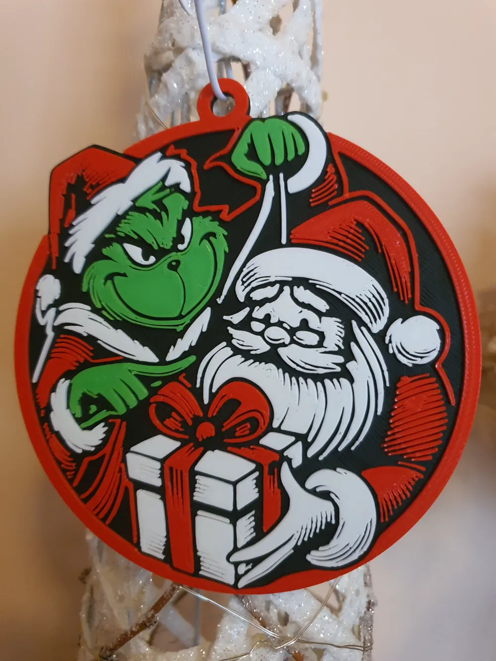 Grinch VS Santa Claus Set just 4 colors by zz3d MakerWorld: Download ...