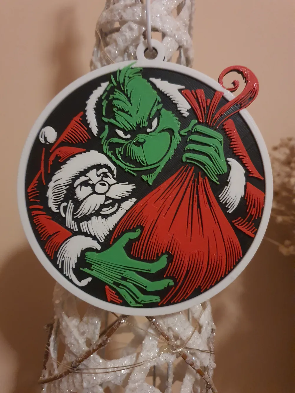 Grinch VS Santa Claus Set just 4 colors by zz3d MakerWorld: Download ...
