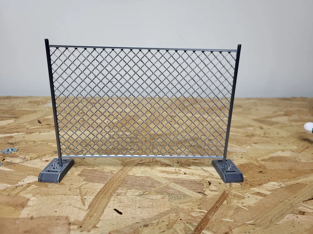 Tela de cerca para barreira Dummy 13 - Modelo gratuito para impressão ...