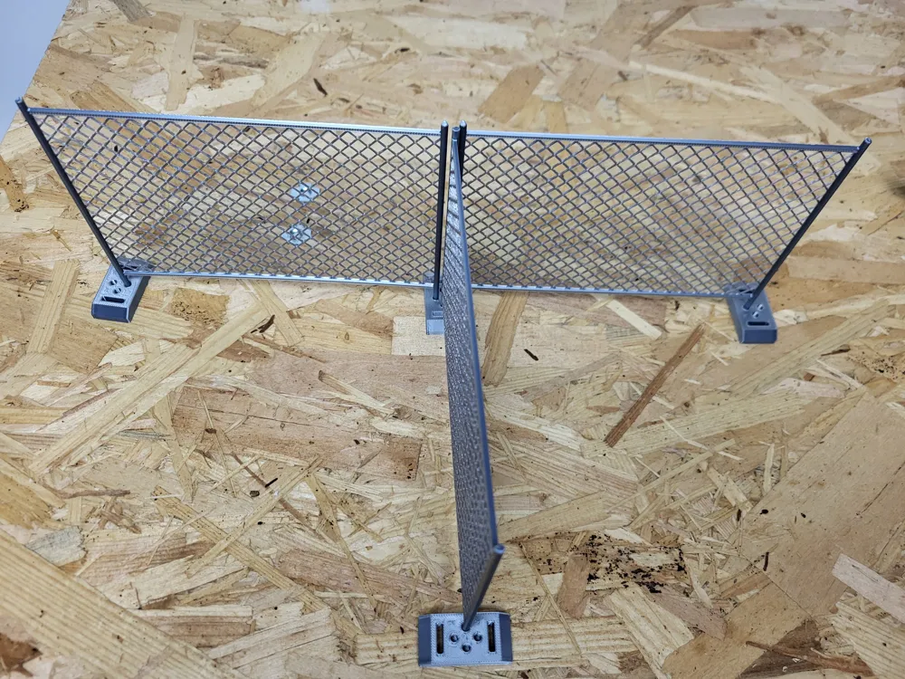 Tela de cerca para barreira Dummy 13 - Modelo gratuito para impressão ...