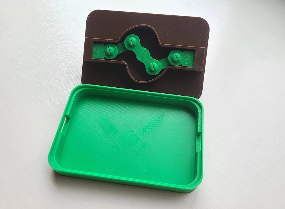 Zelda Heart Container Locking Gift Card/Item Box - Free 3D Print Model ...