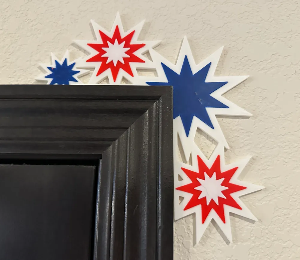 Firework Door Corner by mikehurst81 - MakerWorld