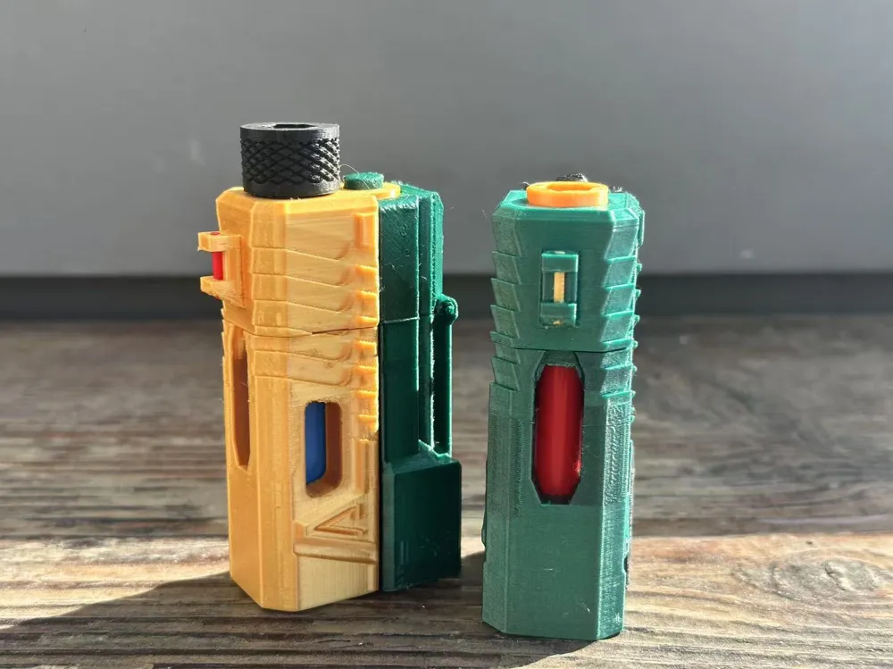 ClickCase:Tactical Flip-Top BIC Lighter Case - Free 3D Print Model ...