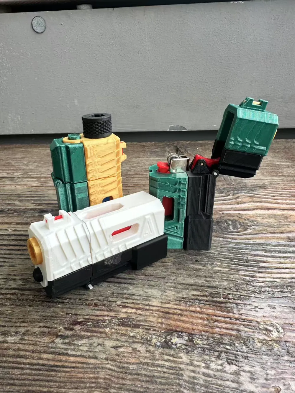 ClickCase:Tactical Flip-Top BIC Lighter Case - Free 3D Print Model ...