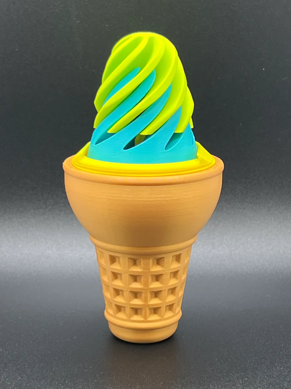 Gum Drop Passthrough Ice Cream Cone Launcher - Free 3D Print Model ...