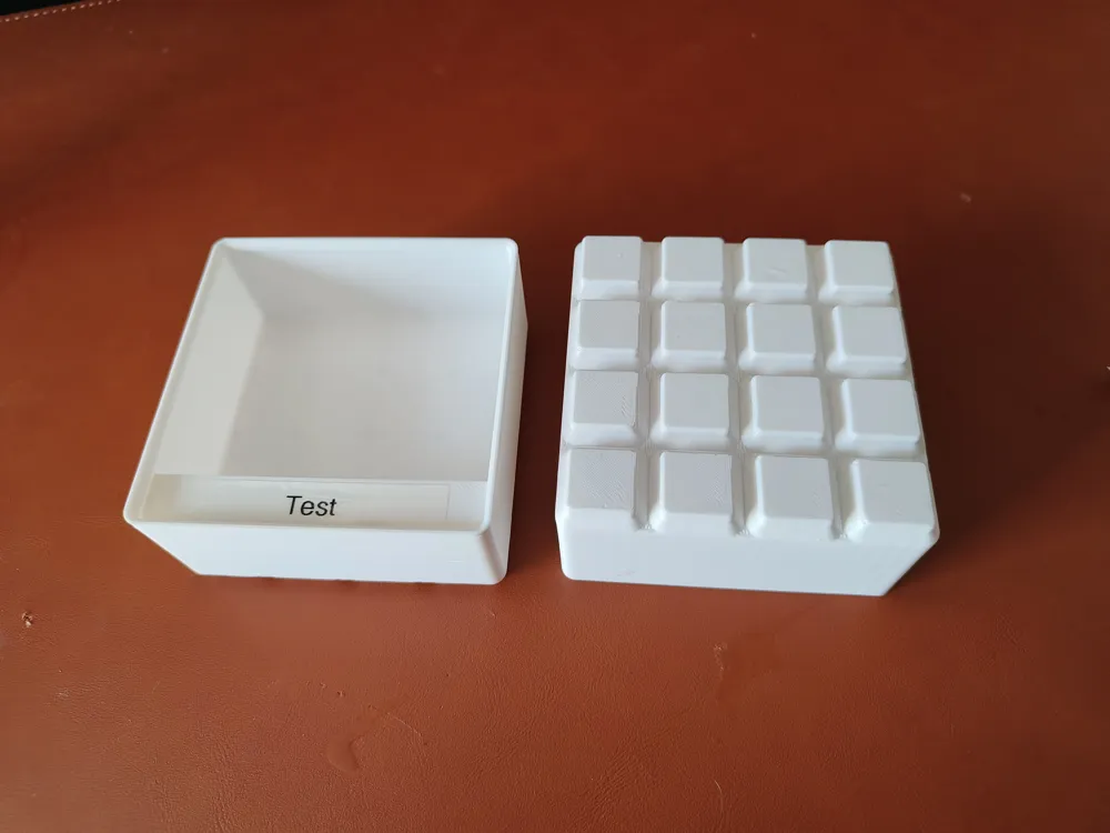 Gridfinity half grid sorting bins | With label - Free 3D Print Model ...