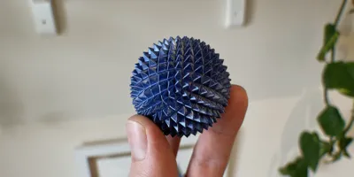 spiky_ball_02 - variable spike sizes - Free 3D Print Model - MakerWorld