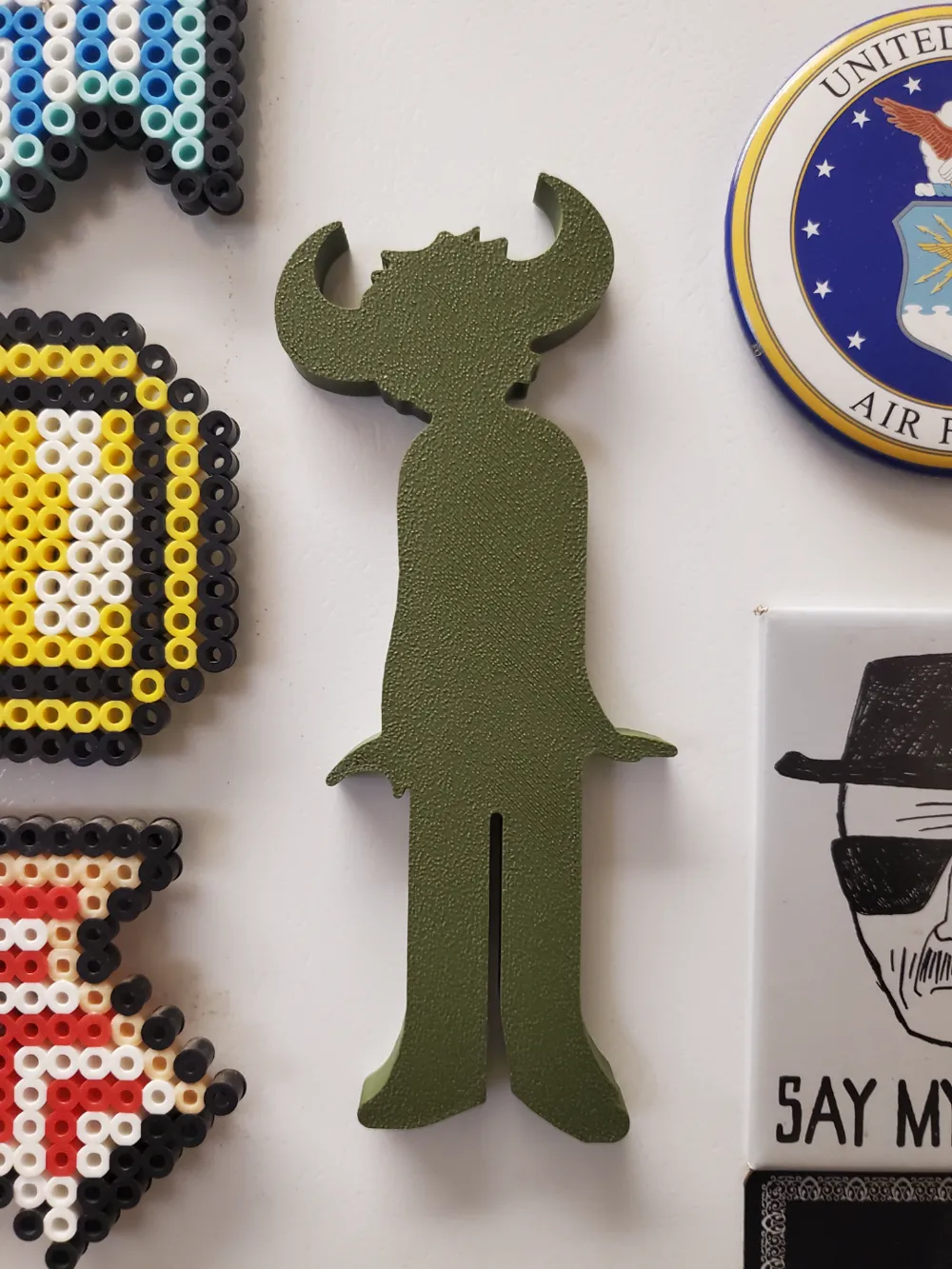 Jamiroquai Buffalo Man Magnet - Free 3D Print Model - MakerWorld