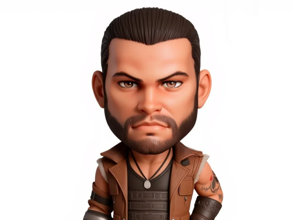 Barrett Wallace ff7 - Free 3D Print Model - MakerWorld