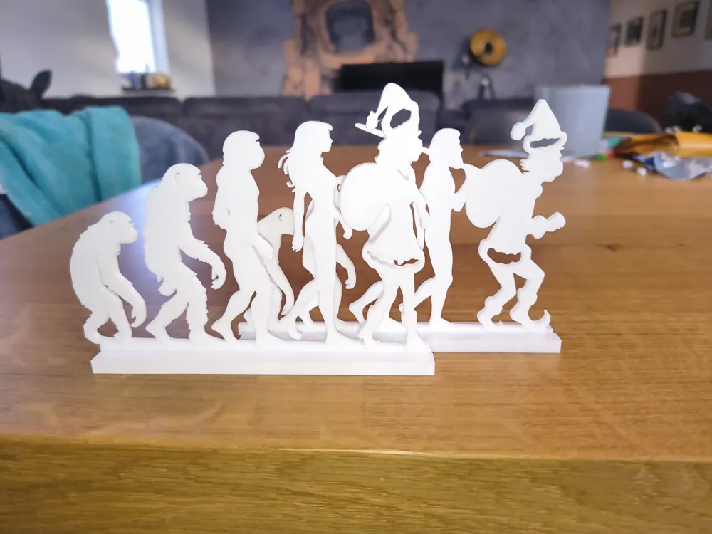 Human Evolution → Grinch (Male & Female) by ccrccrdk MakerWorld ...