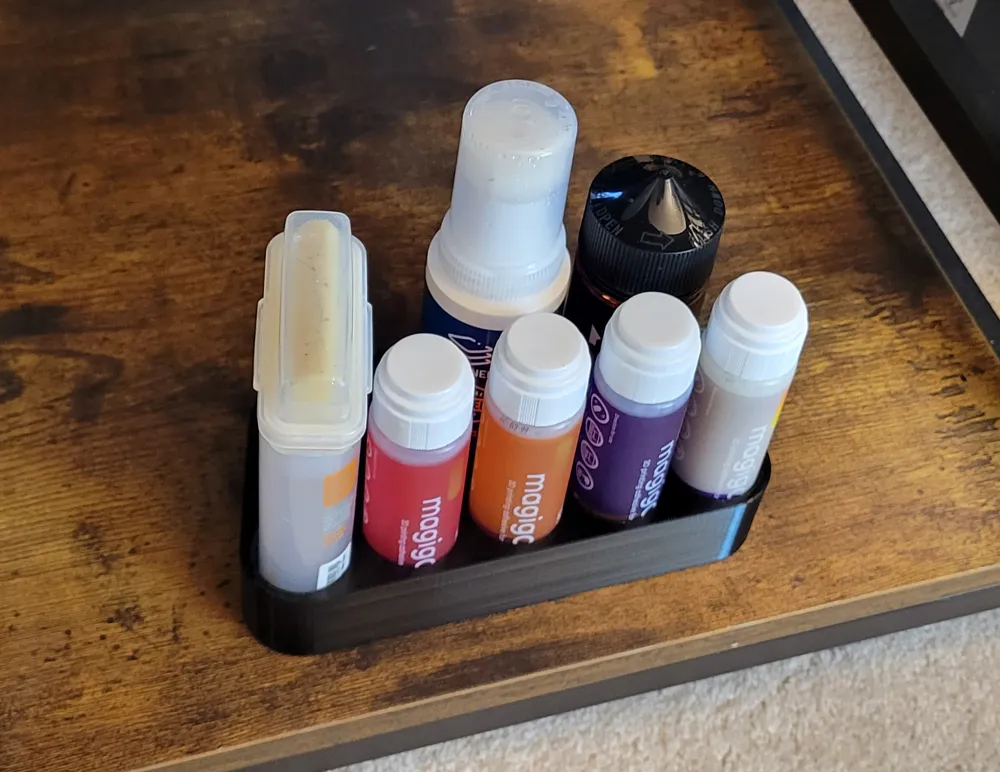 Adhesive organizer stand for magigoo, layerneer bed weld, and vision ...