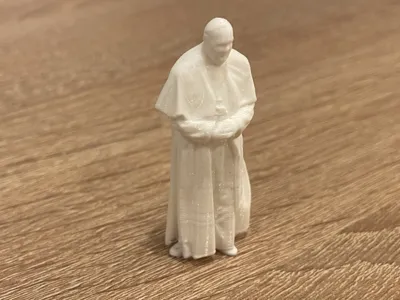 Little Pope Francis by 3D King MakerWorld: Download Free 3D Models