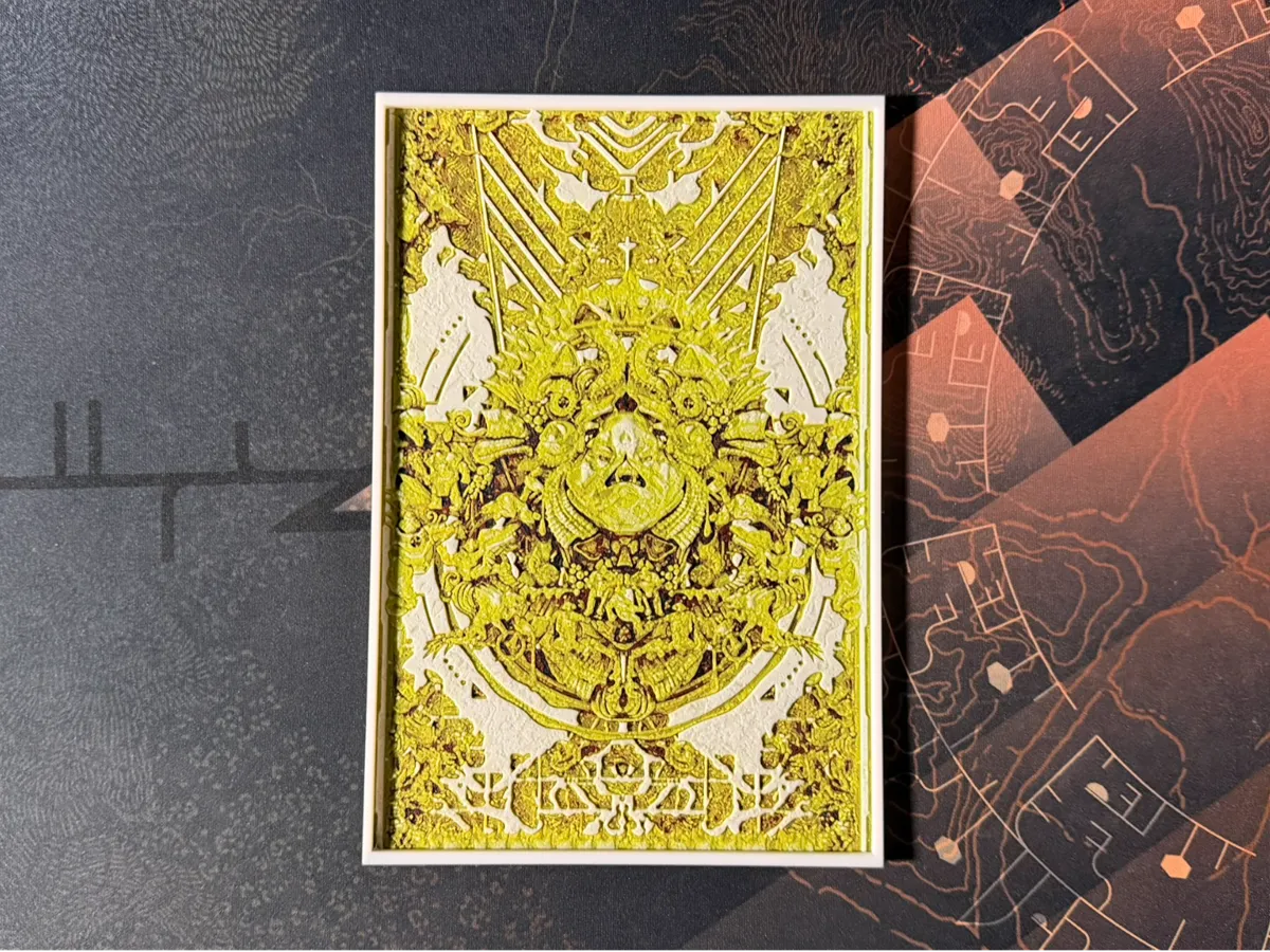 Destiny 2 Emperor Calus Book - HueForge - Free 3D Print Model - MakerWorld