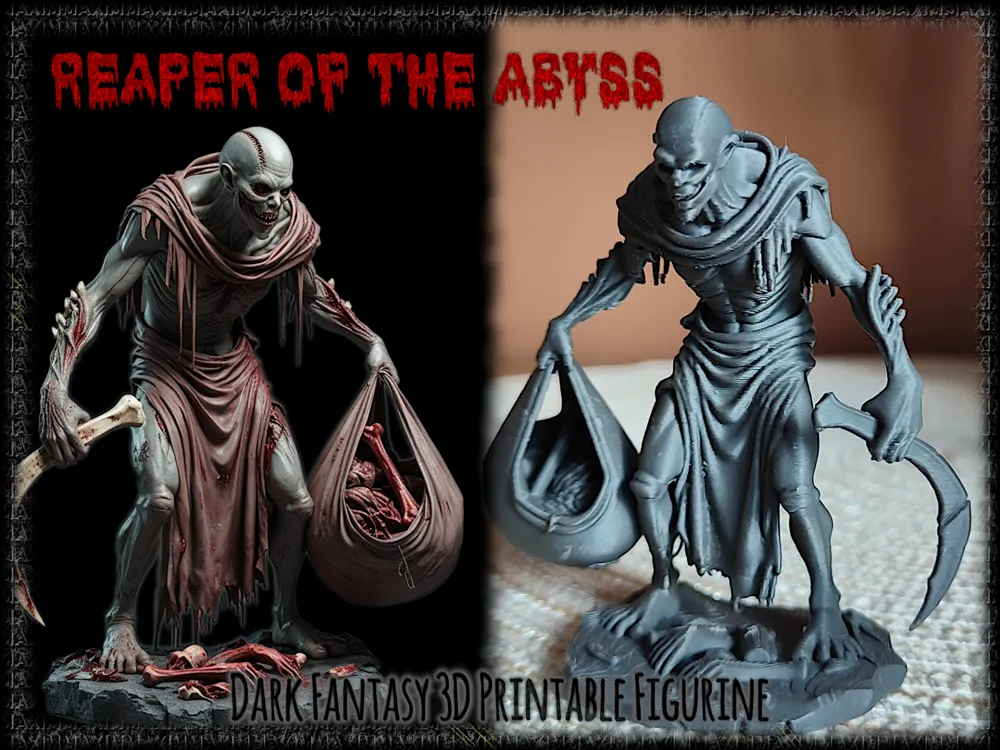 Reaper of the Abyss – Dark Fantasy Figurine RPG by Maxim MakerWorld ...