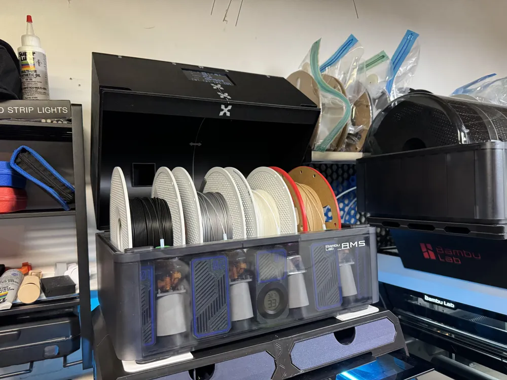 AMS Pi Plus Filament Dryer (Replaces Top Lid) - Free 3D Print Model ...